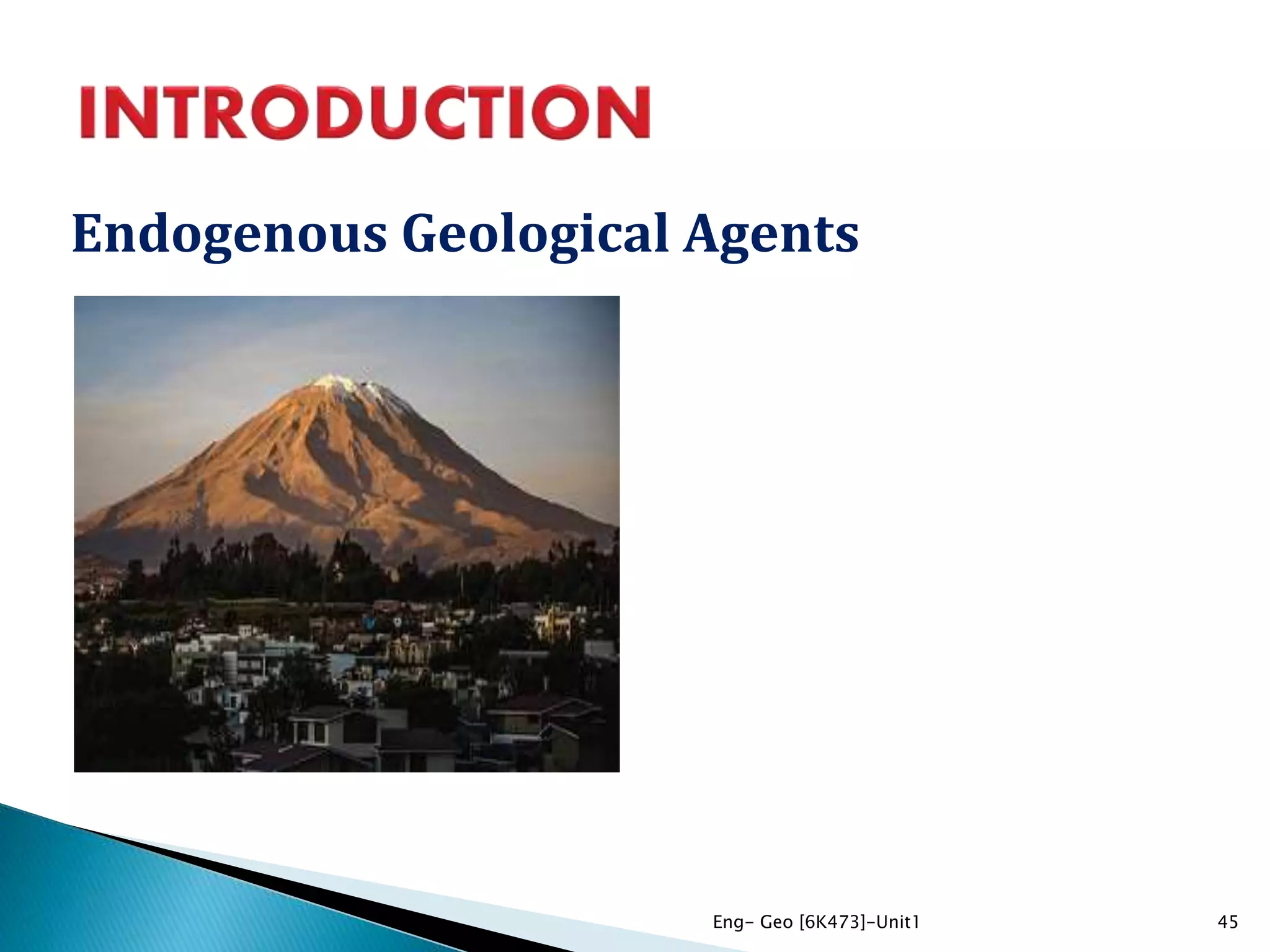 Introduction of Engineering Geology | PPTX
