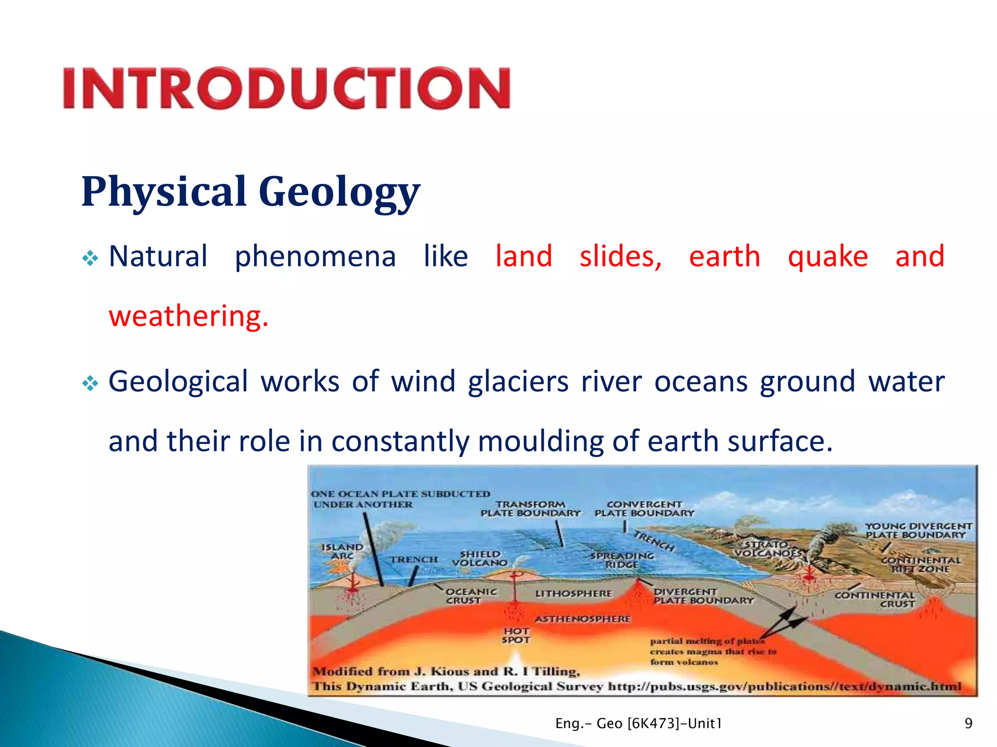 Introduction of Engineering Geology | PPTX