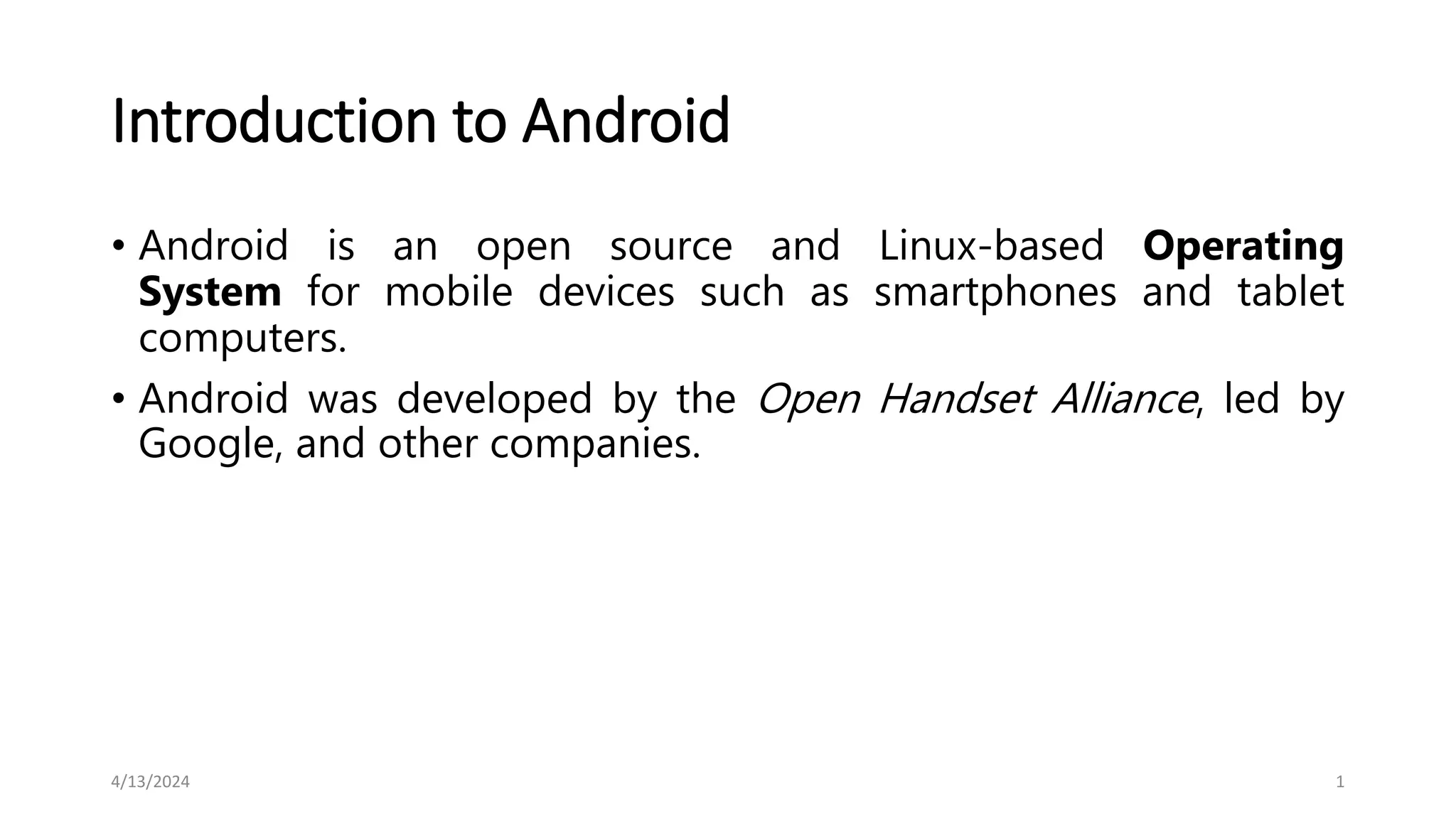 UNIT-1 INTRODUCTION TO ANDROID [Autosaved].pptx