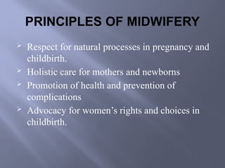 UNIT-I INTRODUCTION TO MIDWIFERY AND OBSTETRICAL NURSING( TOPIC ...