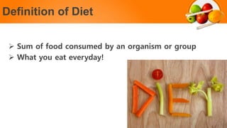 Unit 1 (introduction to food nutrition & diet | PPTX