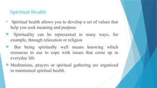 UNIT-1 INTRODUCTION TO HEALTH AND ILLNESS.pptx