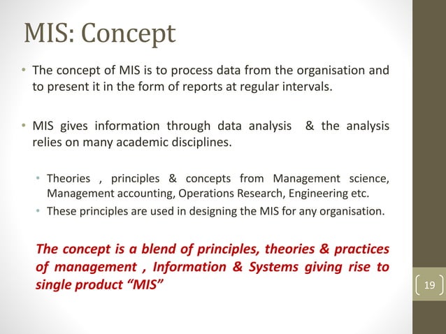 Unit 1 Introduction to MIS, MIS & Data Mining , MIS & Decision Making | PDF