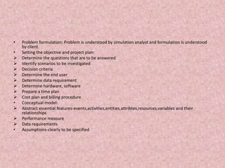 Unit 1 introduction to simulation | PPTX