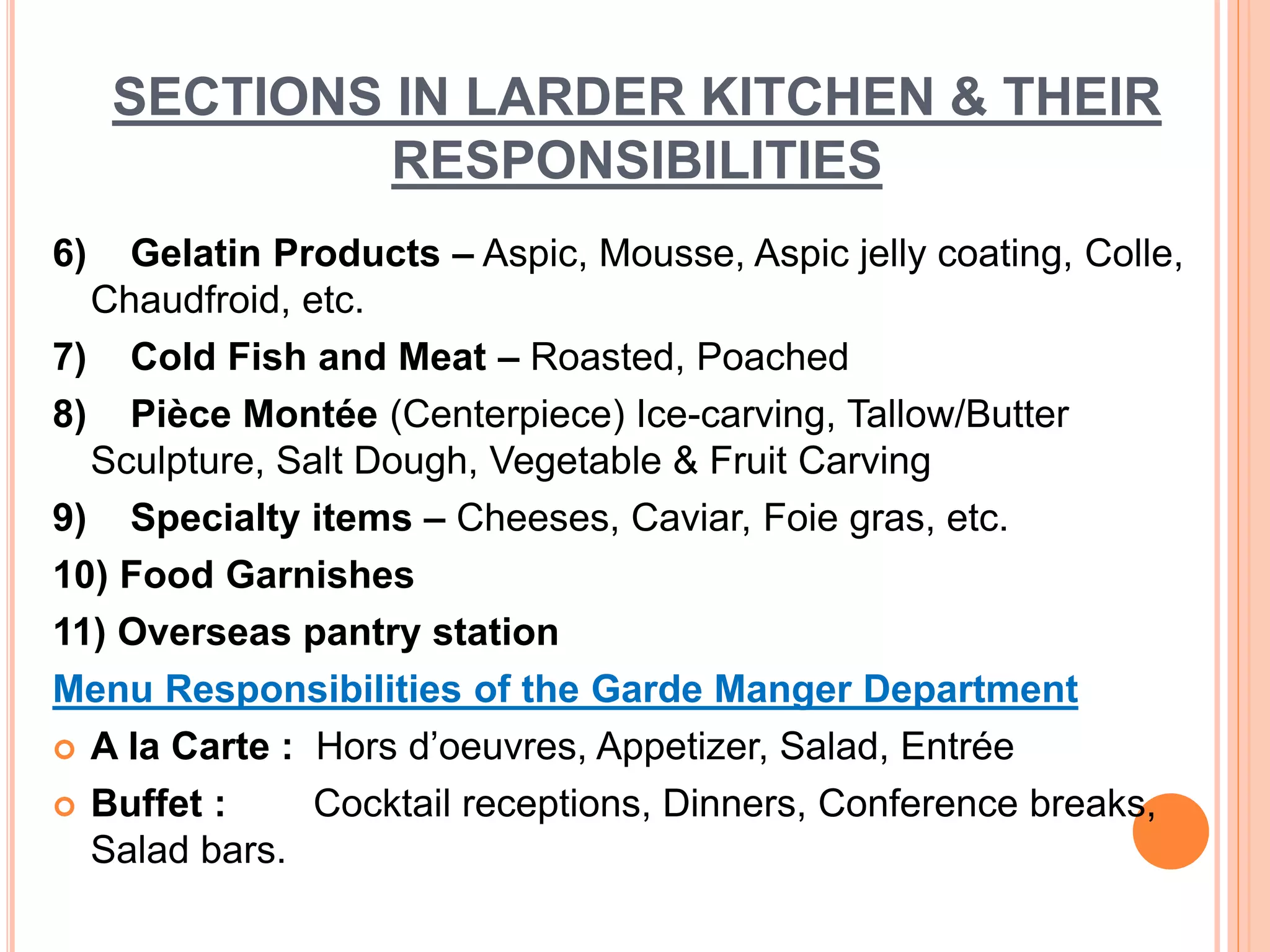 Unit 1 Larder Kitchen | PPTX