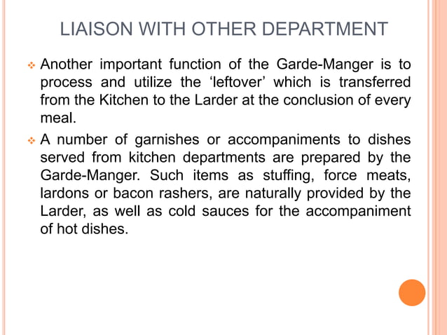 Unit 1 Larder Kitchen | PPTX