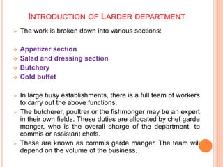 Unit 1 Larder Kitchen | PPTX