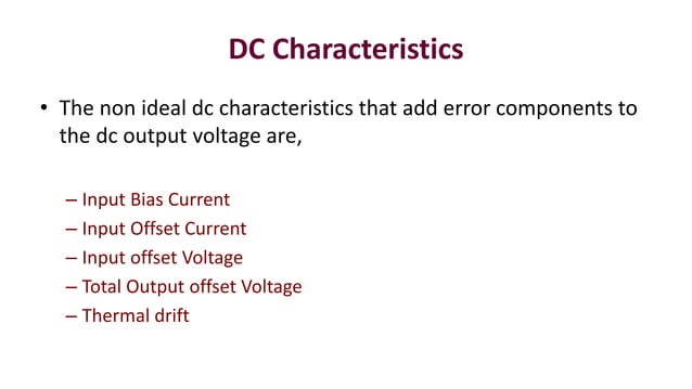 LINEAR INTEGRATED CIRCUITS UNIT 1 LINEAR AND DIGITAL IC | PPTX | Physics | Science