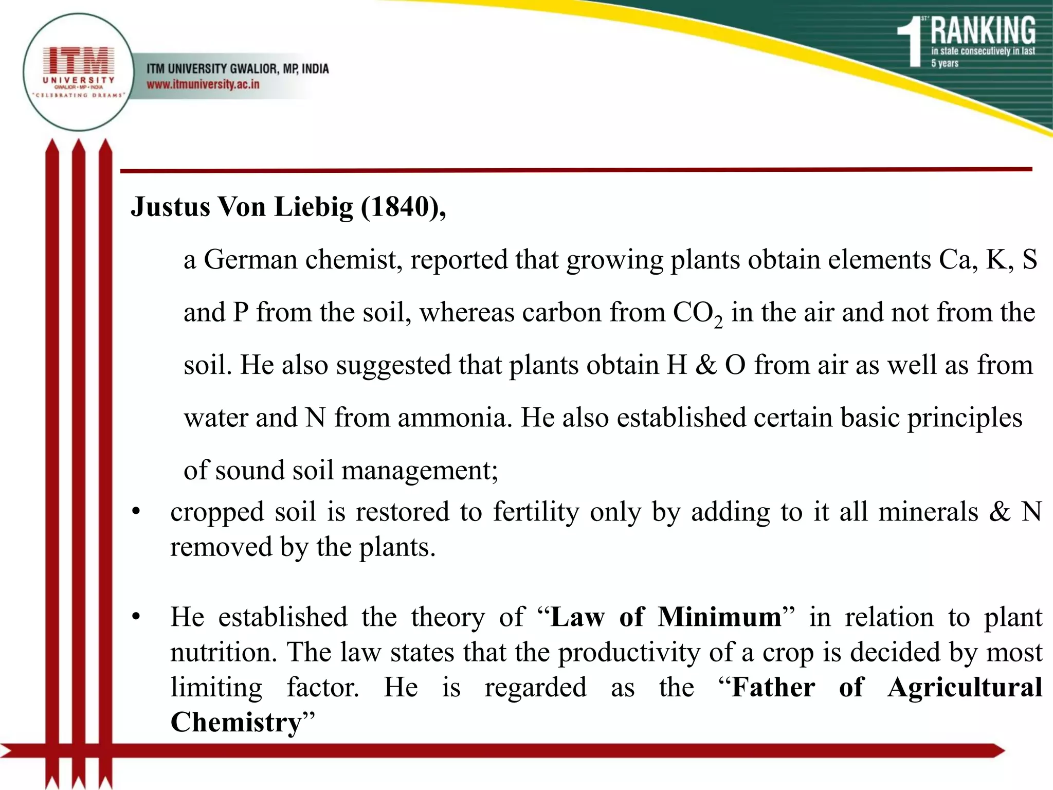 Unit 1 lecture-1 soil fertility and soil productivity | PDF