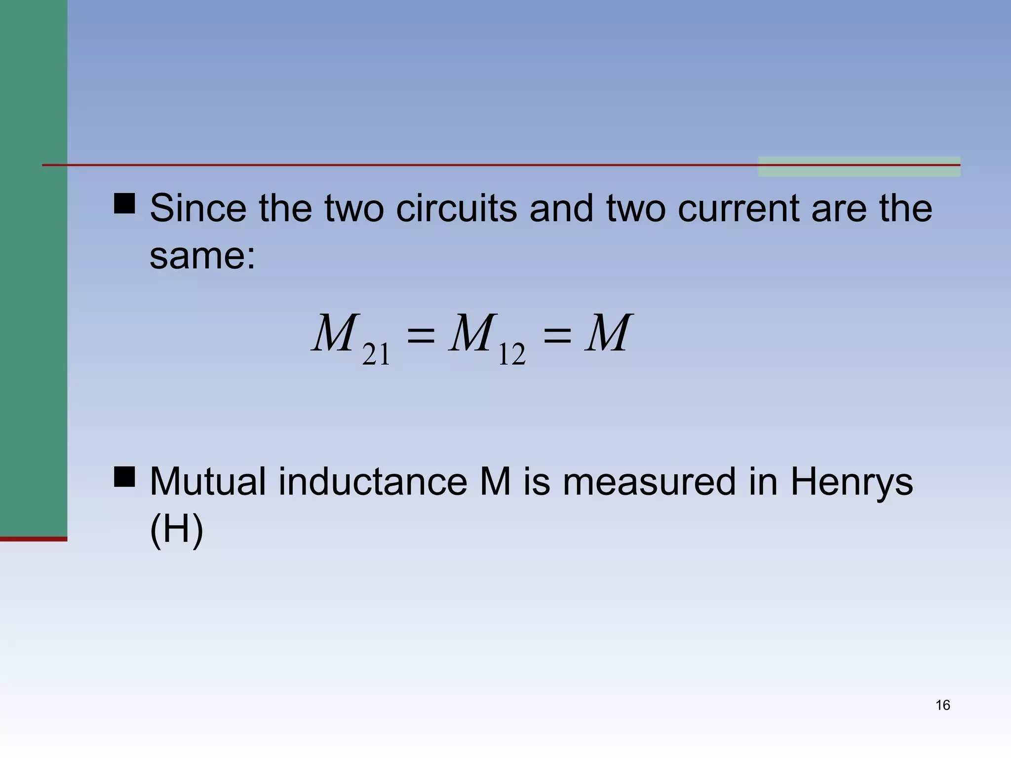 Unit 1 magnetically coupled circuit | PPT