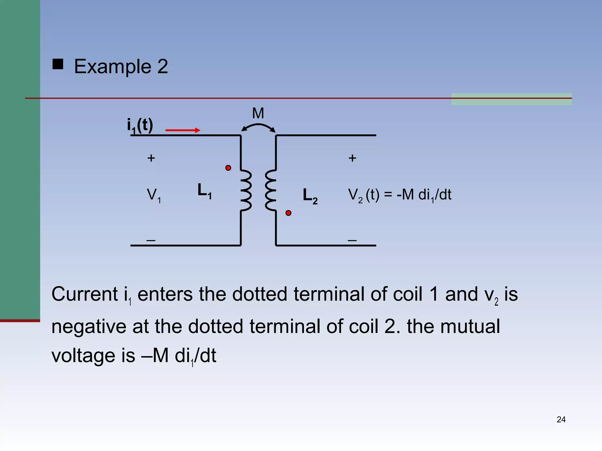 Unit 1 magnetically coupled circuit | PPT