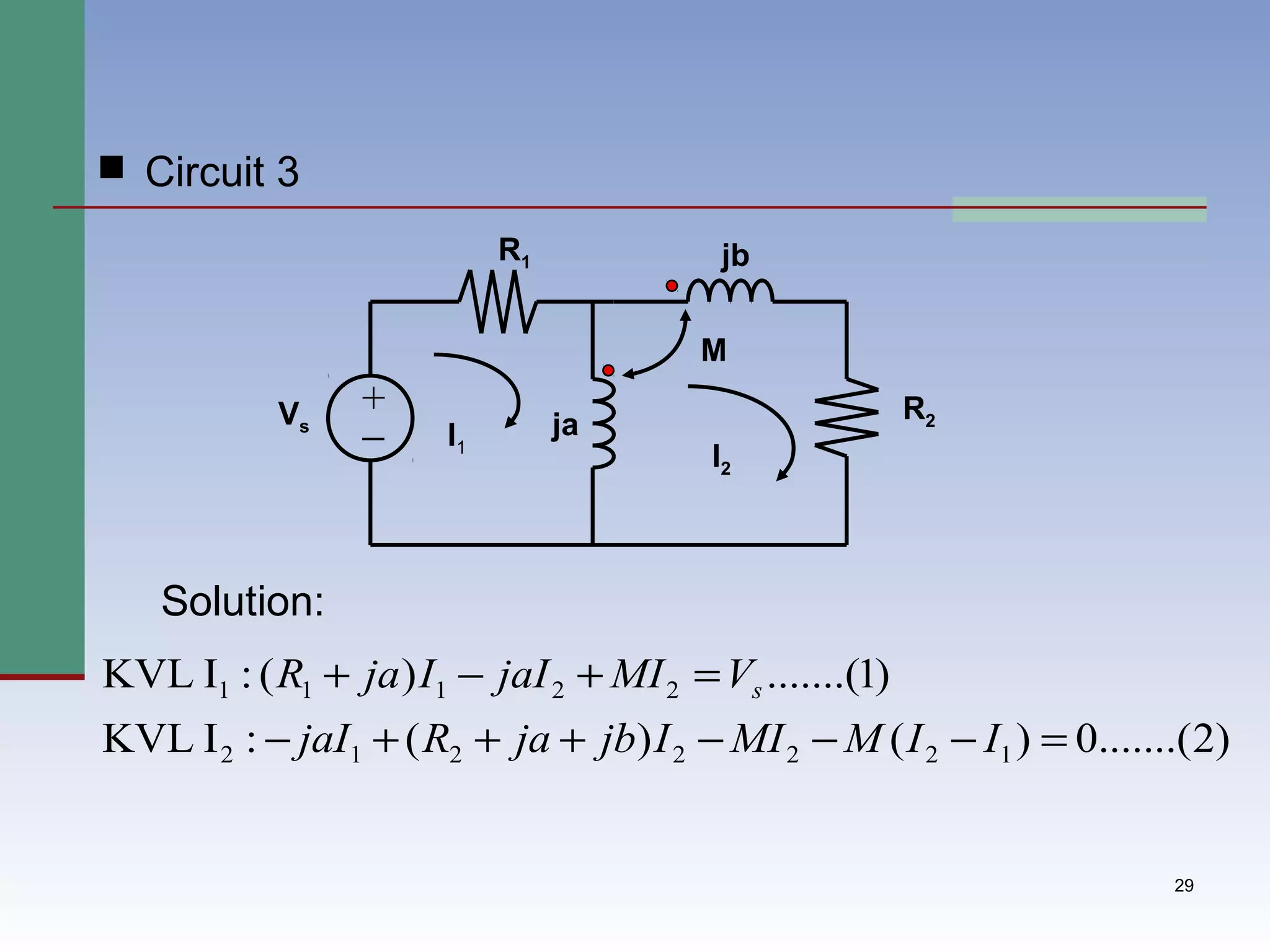 Unit 1 magnetically coupled circuit | PPT