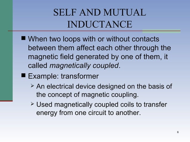 Unit 1 magnetically coupled circuit | PPT