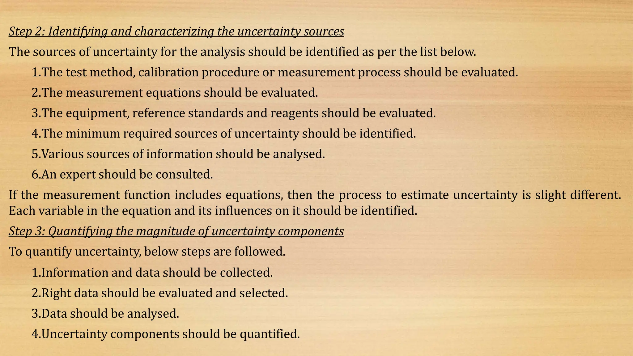 UNIT-1 Measurement Uncertainty of Instruments | PPTX