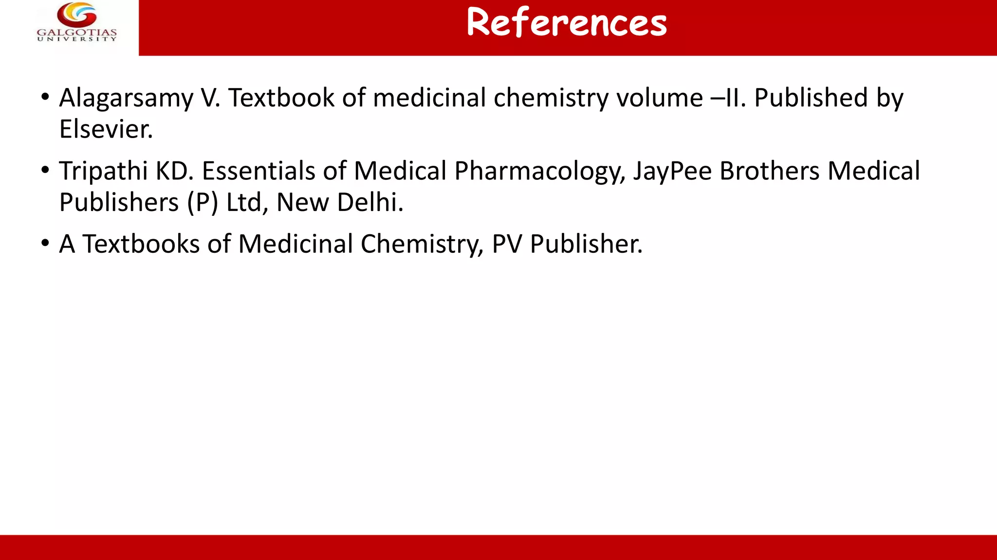 Unit -1 Medicinal Chemistry | PDF