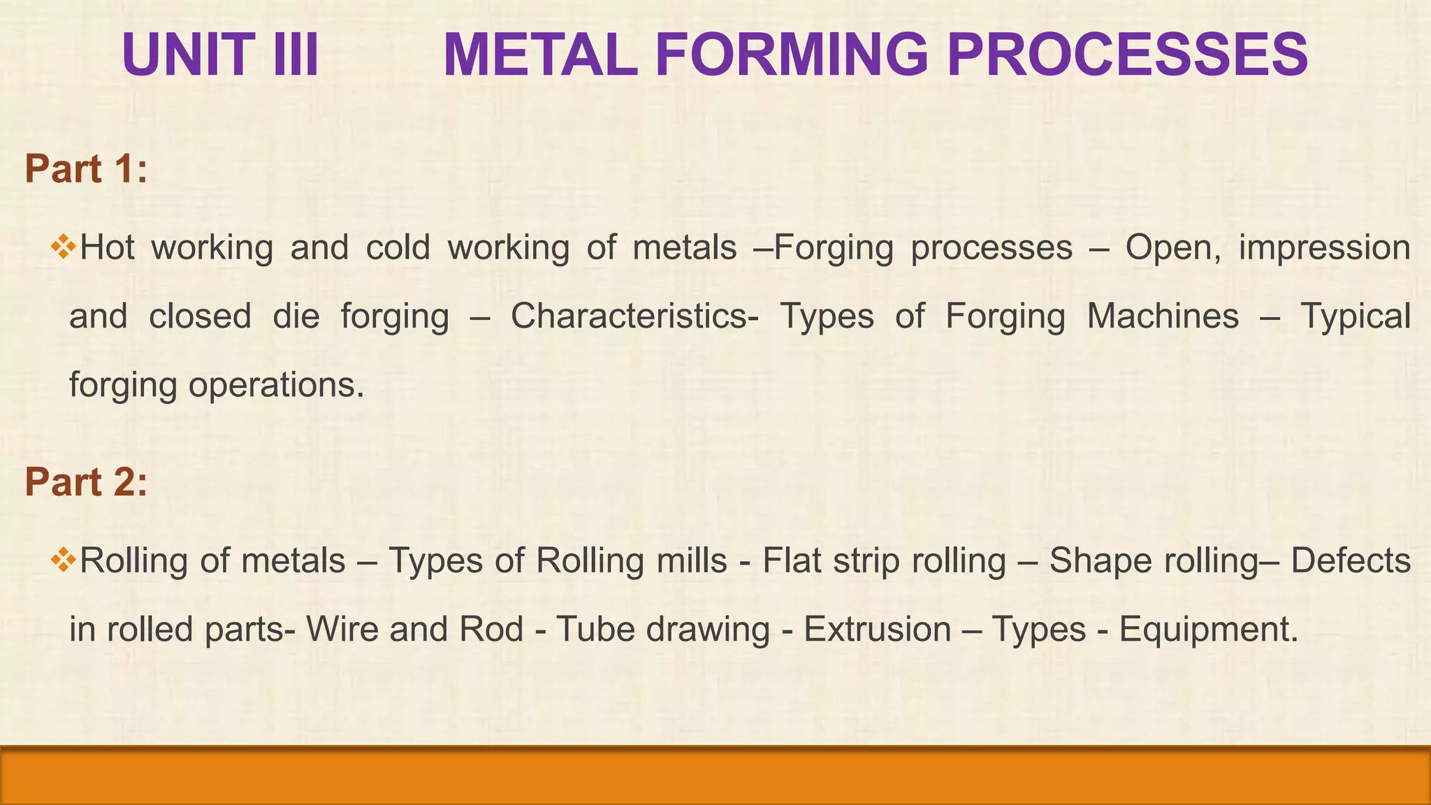 Unit - 1 Metal Casting Processes-NVR.pptx