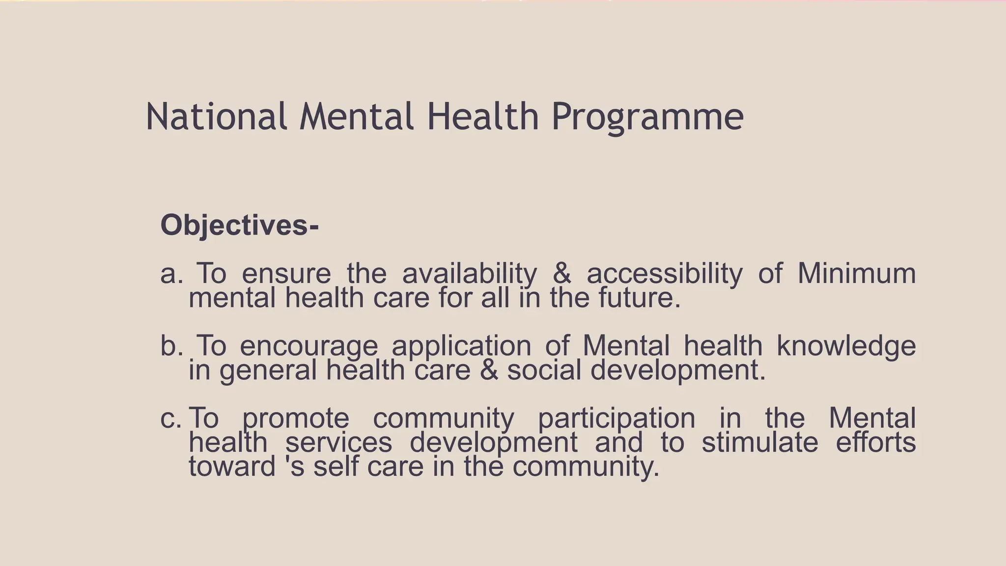 Unit-1 Introduction, Mental Health Nursing | PPTX