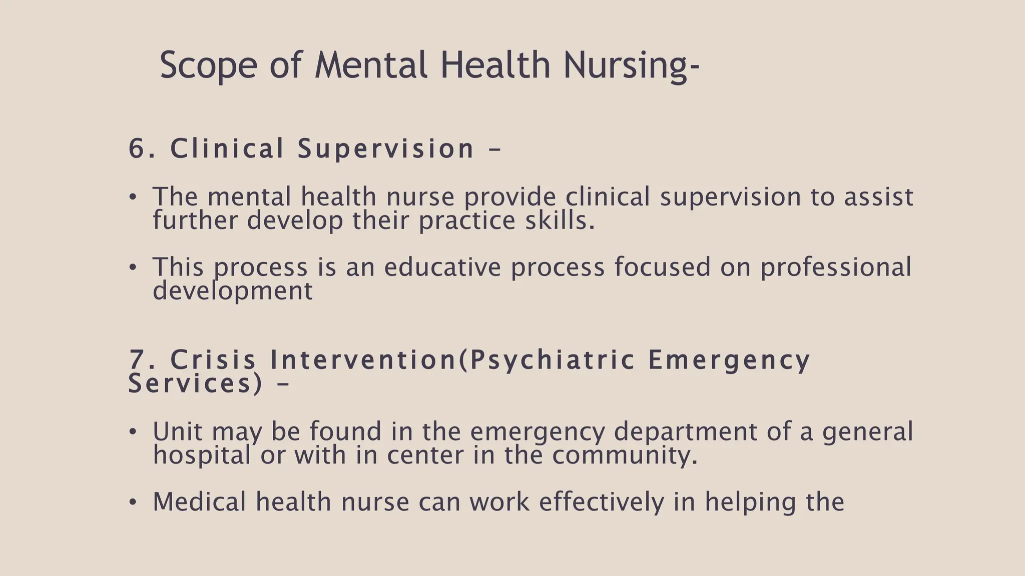 Unit-1 Introduction, Mental Health Nursing | PPTX