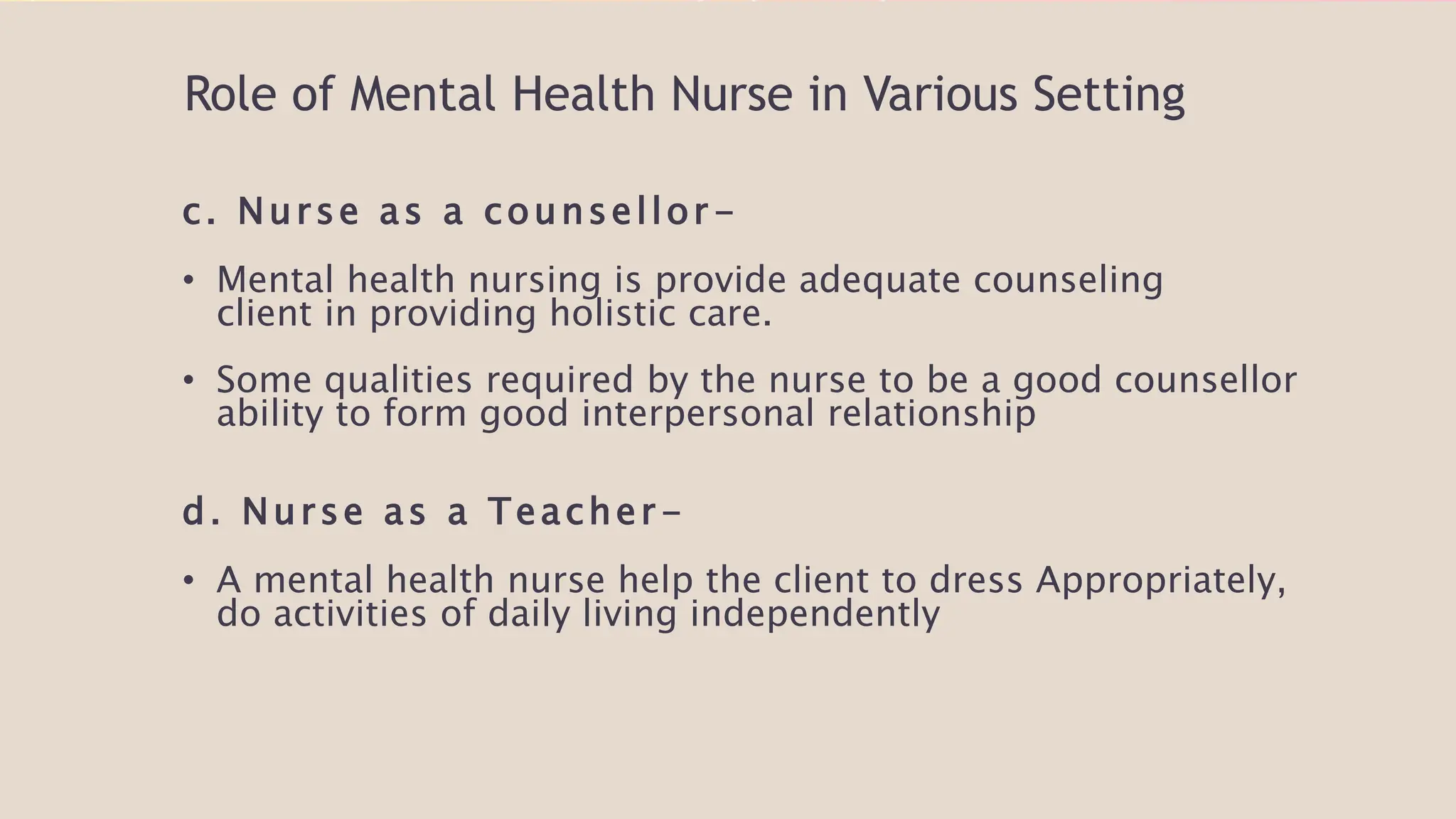 Unit-1 Introduction, Mental Health Nursing | PPTX