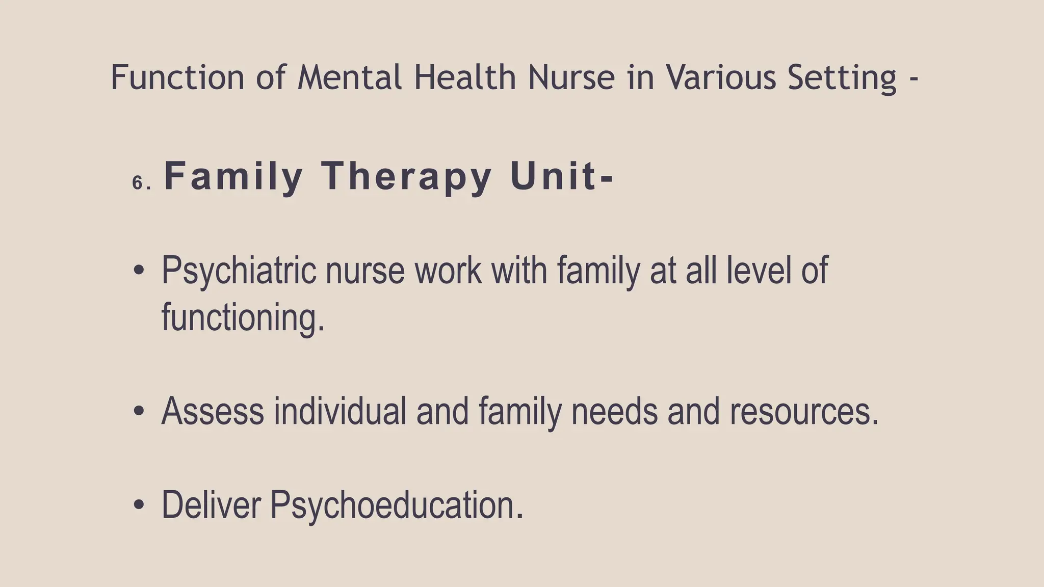 Unit-1 Introduction, Mental Health Nursing | PPTX
