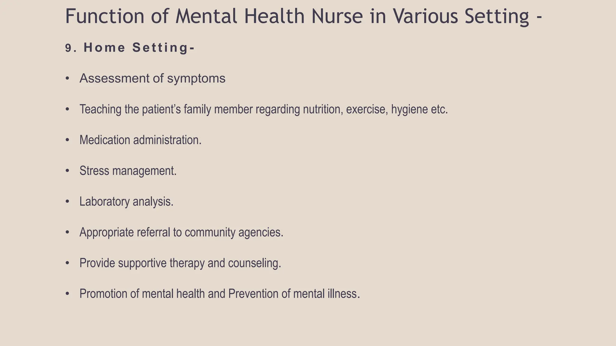 Unit-1 Introduction, Mental Health Nursing | PPTX