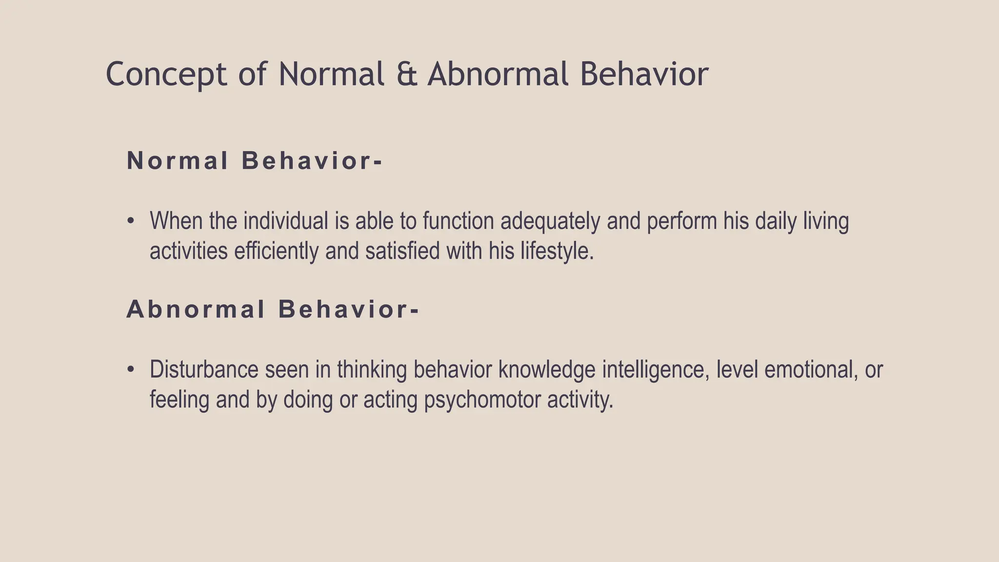 Unit-1 Introduction, Mental Health Nursing | PPTX