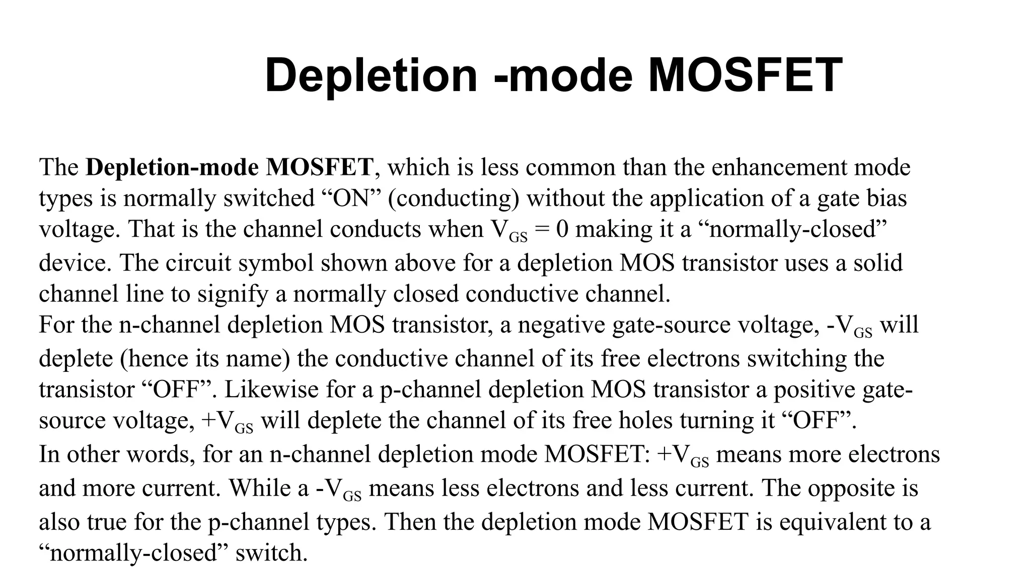 UNIT-1 Metal oxide semconductor for electronics | PPTX