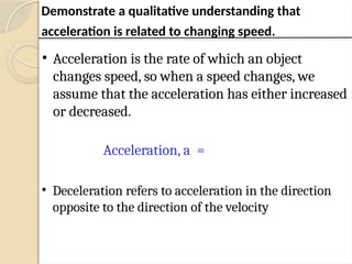 UNIT-1 Motion-Speed-time and distance - time graph.pptx