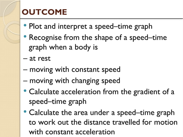UNIT-1 Motion-Speed-time and distance - time graph.pptx