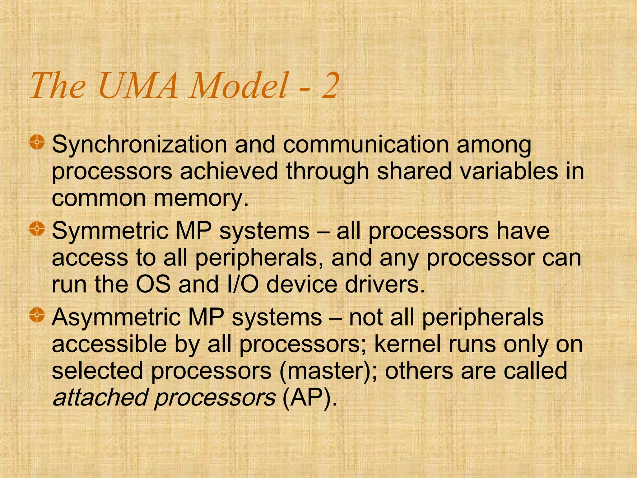 multiprocessors and multicomputers | PPT
