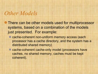 multiprocessors and multicomputers | PPT