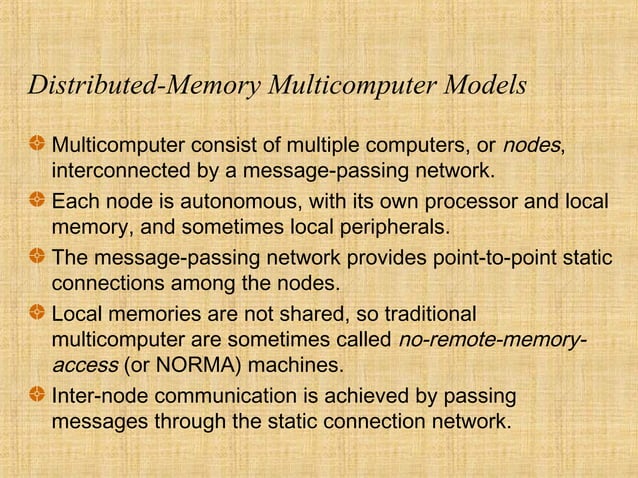 multiprocessors and multicomputers | PPT | Operating Systems | Computer Software and Applications