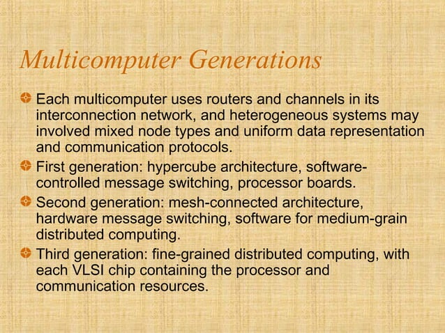 Multiprocessors And Multicomputers Ppt Operating Systems Computer Software And Applications