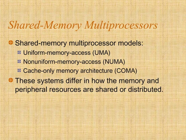 multiprocessors and multicomputers | PPT