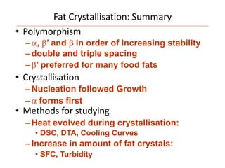 oil and fat processing | PPT