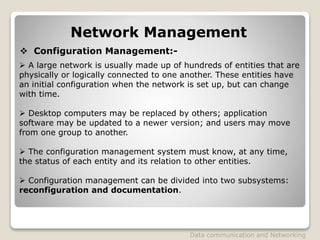 Unit 1 network management | PPT