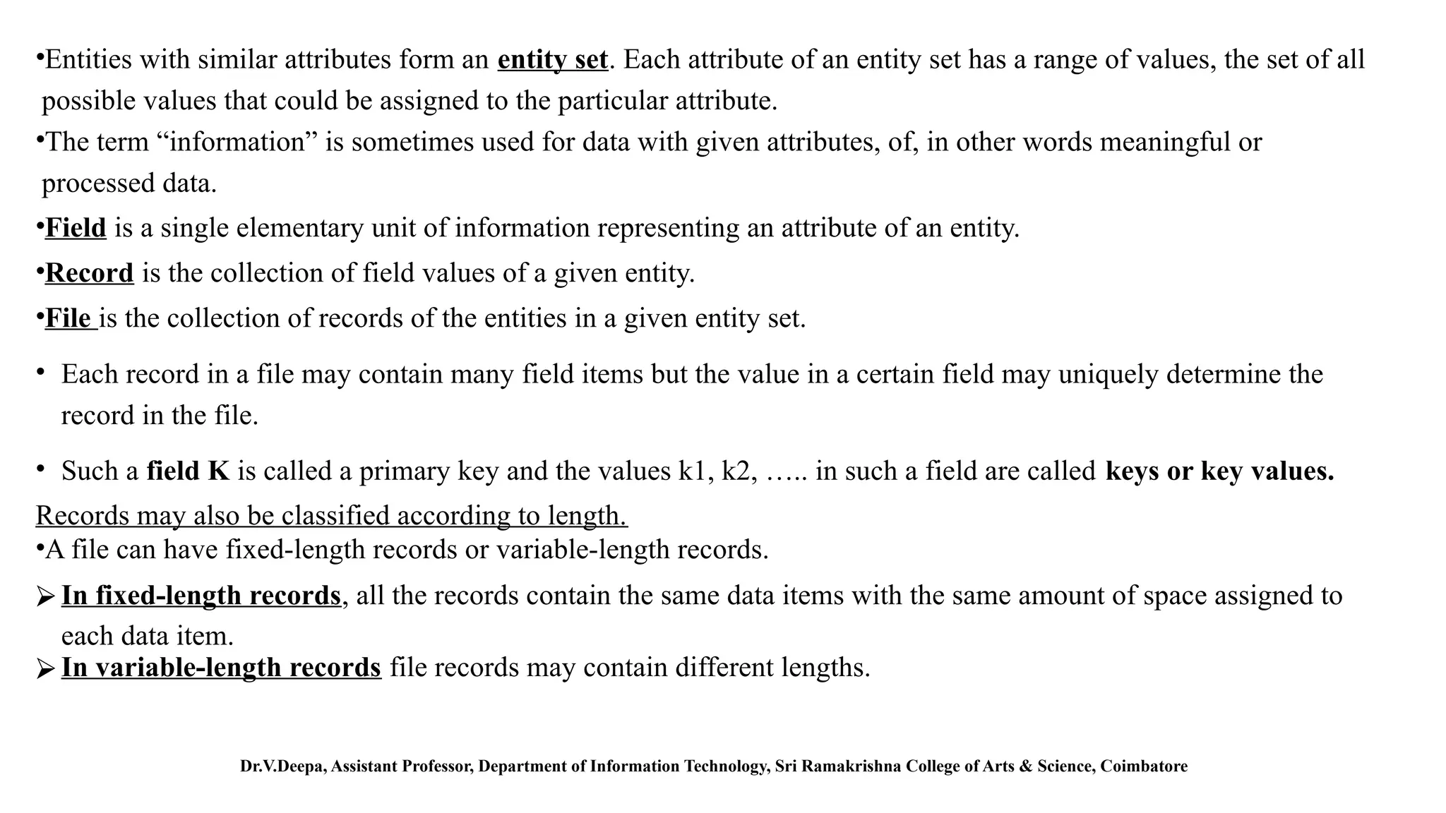 Data Structure , Classification of Data structure | PPTX