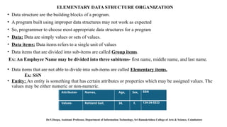 Data Structure , Classification of Data structure | PPT