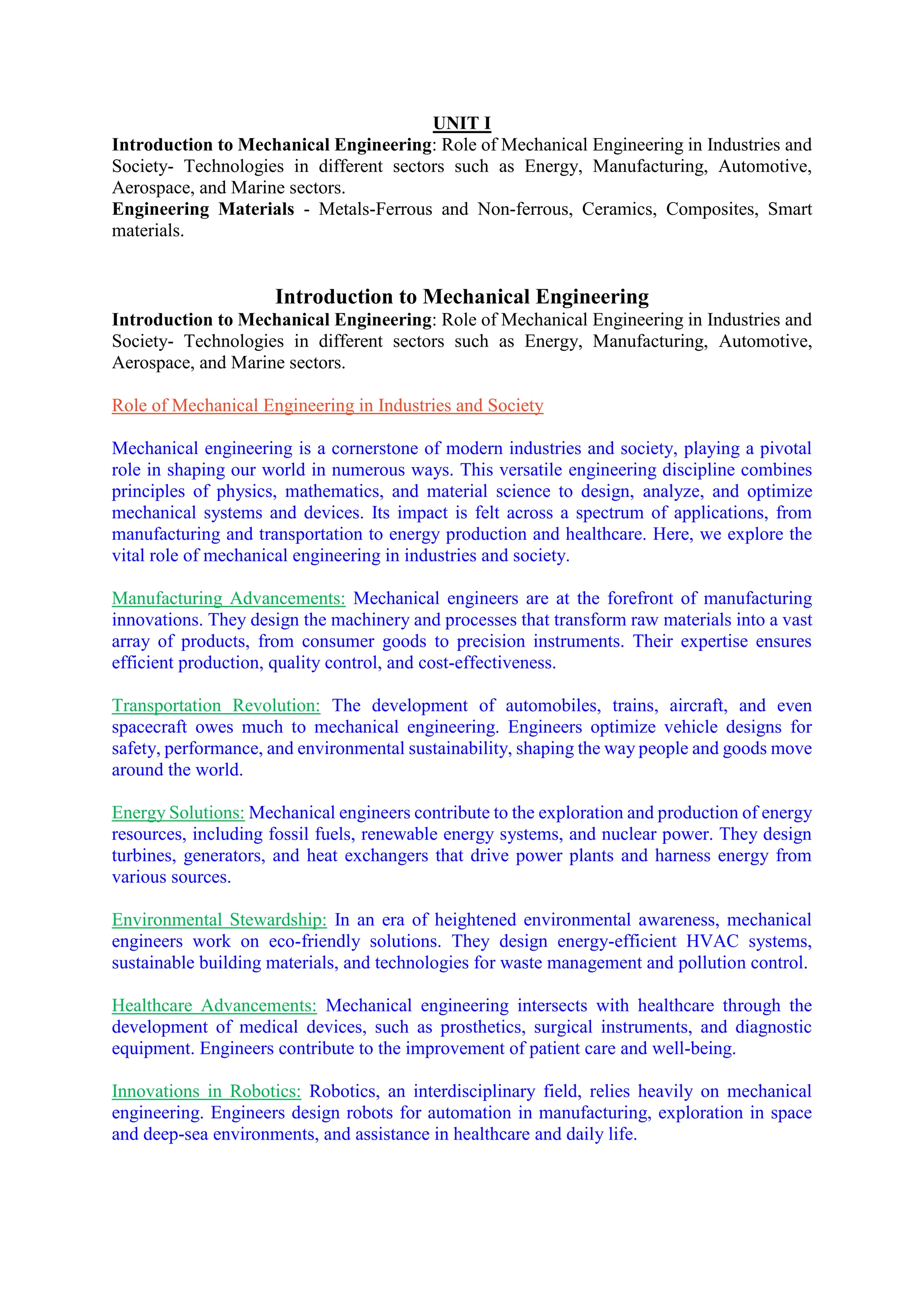 Introduction to Engineering Materials | PDF