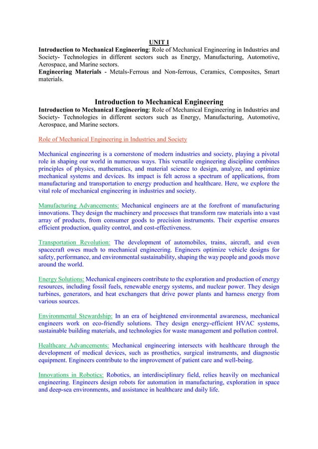 Introduction to Engineering Materials | PDF