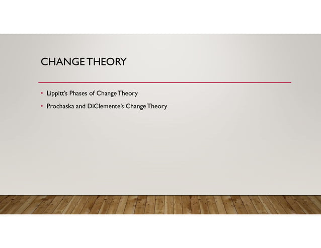 Organizational change and development models | PPT