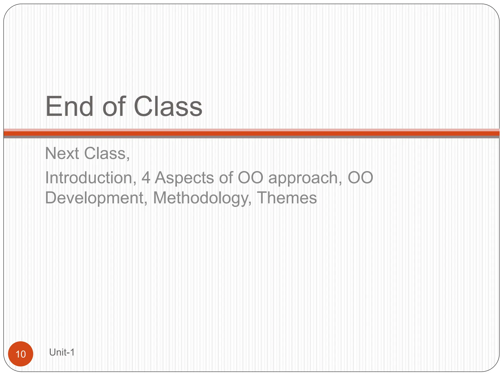 Unit 1 Oomd Inthhro Class Modelingppt