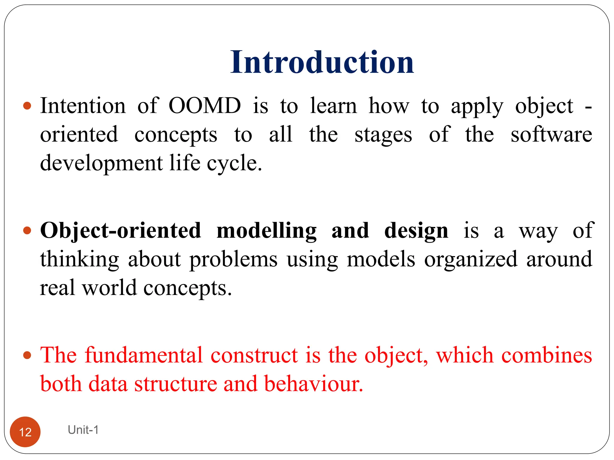 Unit 1 Oomd Inthhro Class Modelingppt