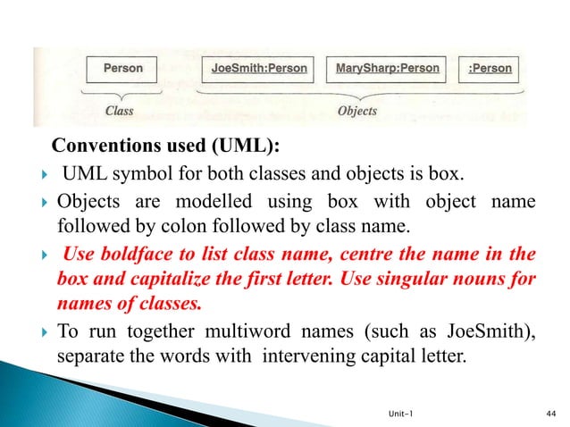 Unit 1 Oomd Inthhro Class Modelingppt