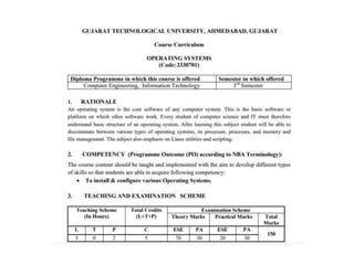 Unit 1 operating system | PPTX | Operating Systems | Computer Software and Applications