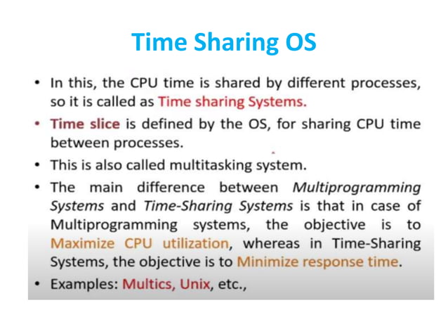 Unit 1 Operating System Ppt