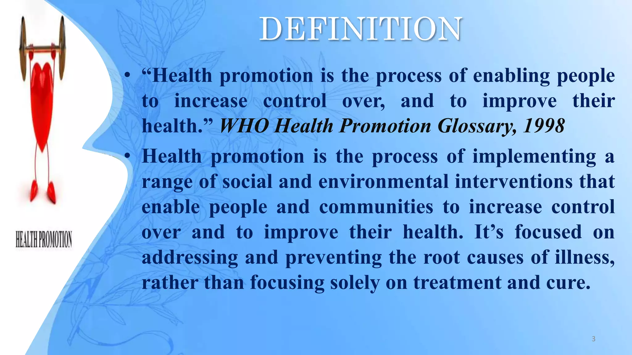 Overview of Health promotion.pptx
