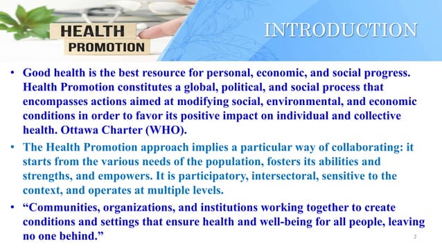 Overview of Health promotion.pptx