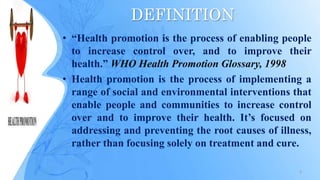 Overview of Health promotion.pptx