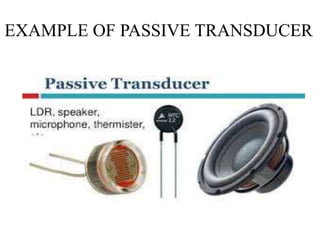 Unit 1(part-2)sensors and transducer | PPTX